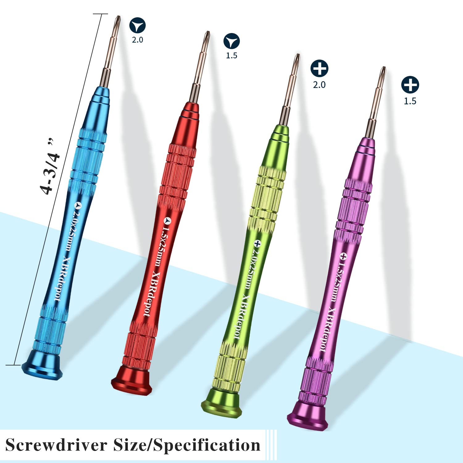 Triwing Screwdriver, Repair Kit Compatible for GameCube Game Boy Nintendo 3DS & 2DS 64 DS NES Super Nintendo Wii Wii U Switch Consoles and Controllers