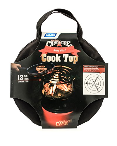 Camco 58038 Red Big Campfire Cooktop