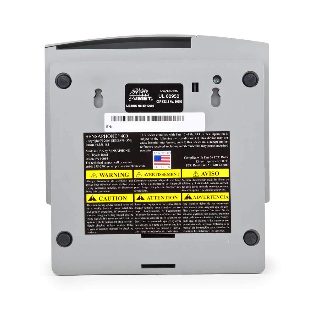 Sensaphone 400 Monitoring System