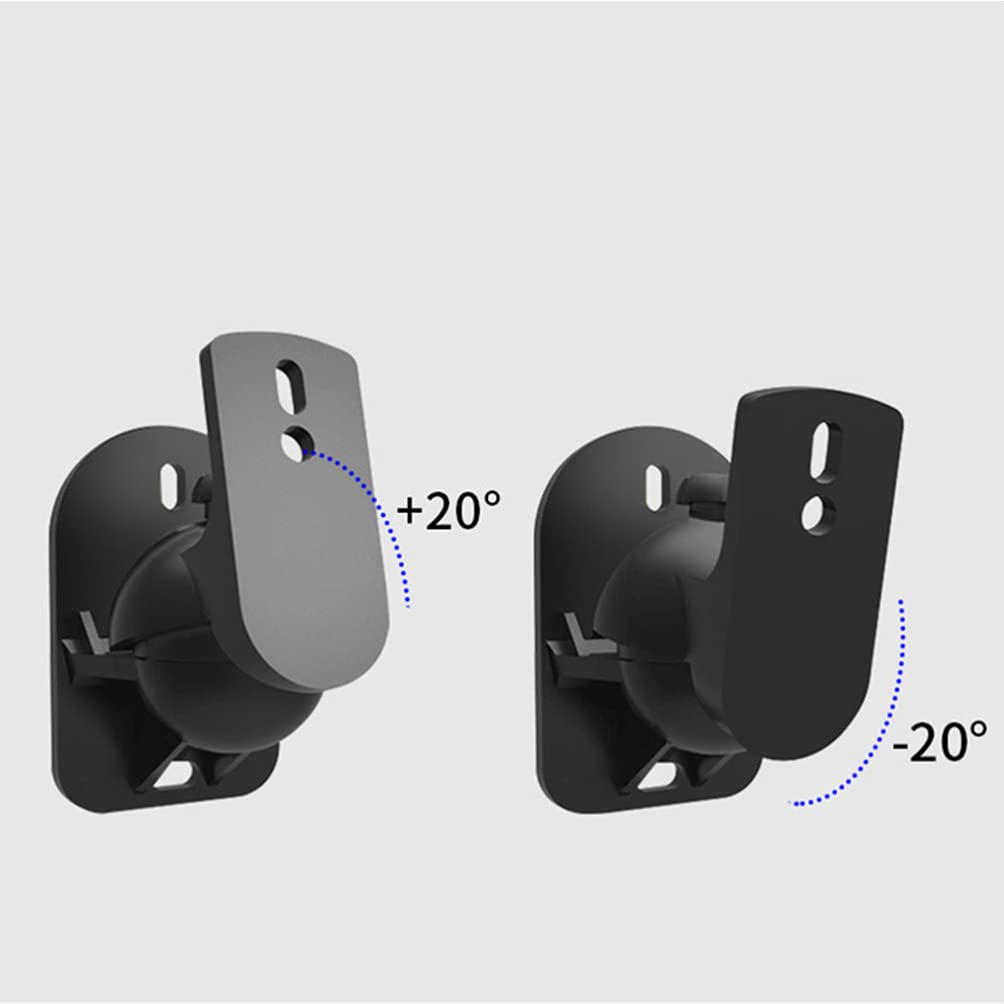 SOLUSTRE Speaker Stand Speaker Stand Heavy Duty Bookshelf Wall stand, suitable for surround sound speakers and satellite speakers Speaker Wall Mount Brackets Audio Accessories Audio Accessories