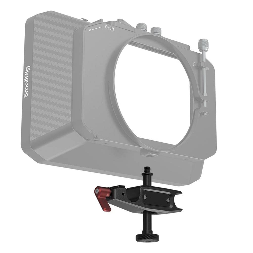 SMALLRIG 15mm LWS Rod Support for SmallRig 2660 Matte Box, Anti-Twist Design, 20.5mm Vertical Adjustment (Updated Version) - 3411