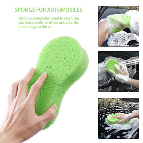 VORCOOL 5 Pcs Car Wash Sponges Bone Design for Polishing Porous Car Wash Sponges
