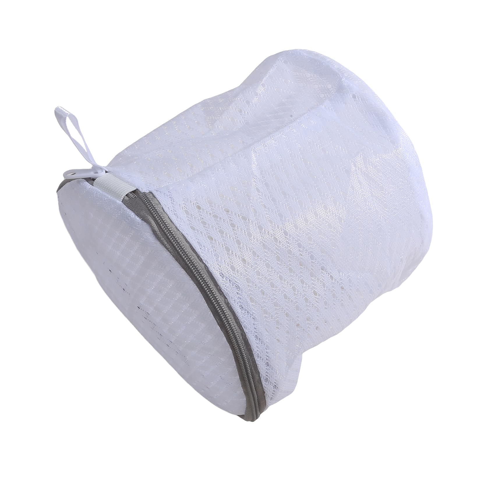 Dearanswer Delicate Bra Washing Bag Lingerie Mesh Laundry Bag with Hanging Loop Underwear Bag for Socks Undershirt,Light white