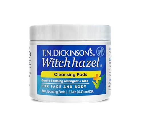 T.N. Dickinson's Witch Hazel Cleansing Pads, 60 Count