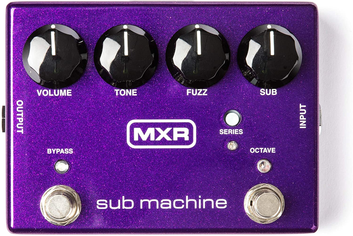 Briskdrop MXR M225 Sub Machine Fuzz Guitar Effects Pedal Bundle with MXR Instrument Cable and 2 Patch Cables M225bundle1 0