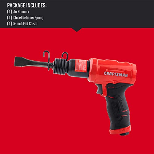 Craftsman CMXPTSG1010NB Air Hammer, Red and Black