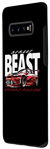 Galaxy S10+ Import Street Racer, Japanese Racing Car, Tuner Car Themed Case