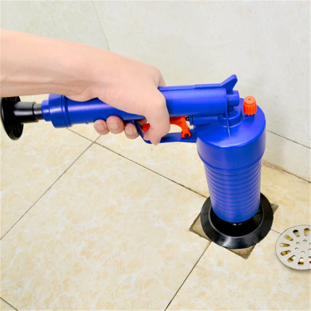 DFHBFG Air Pump Cleaner Dredge Toilet Plunger Sink Pipe Clogged Remover Bathroom Pipe Bathtub Kitchen Toilet Cleaning Tools