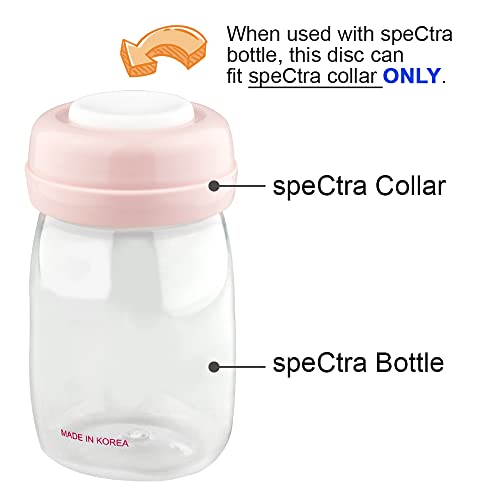 Maymom Write & Reuse Baby Bottle Labels for Daycare/Sealing Disc Compatible with Philips Classic Bottles, Maymom Screw Ring.