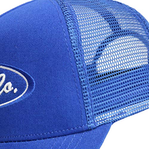 Beautiful Giant 2PC American Flag Trucker Hat Men Women - Embroidery USA Flag Baseball Cap Adjustable Snapback Hat Blue