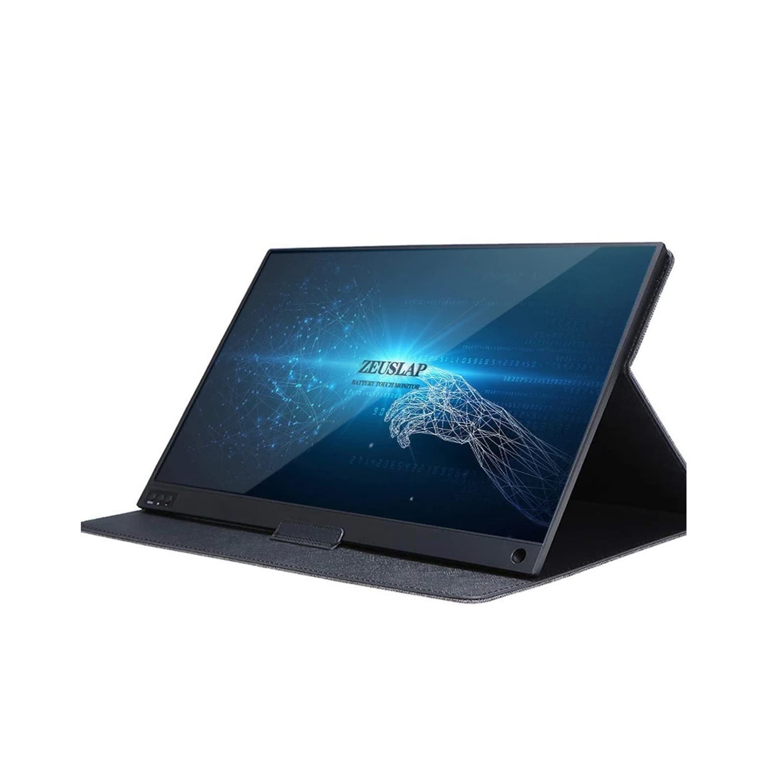 DFZ Portable Monitor, 15.6" Monitor, 1920Ă1080 Full HD IPS USB C Monitor with Standard HDMI, Type C Hole for Laptop PC