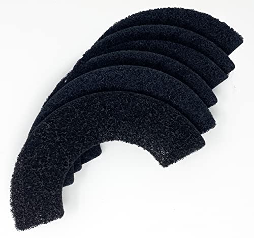 FRESH HEADQUARTERS 6 Pack Replacement Filters Compatible with Litter-Robot 4 – Activated Charcoal Cat Litter Box Filters Eliminate Odors and Easy Installation