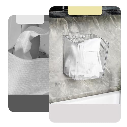 Facial Towel Holder Efficient Space Saving Wall Mount Storage Organizer Bathroom Kitchen