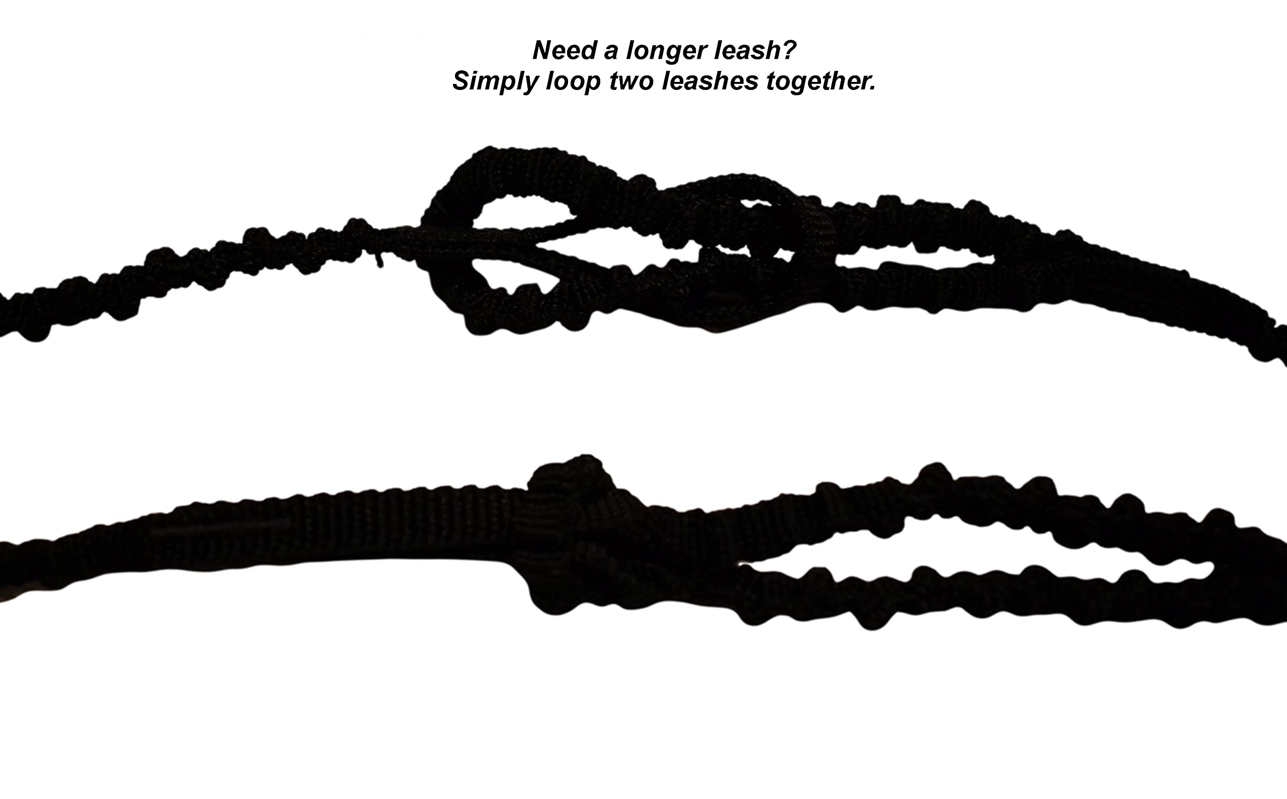 Campingandkayaking Made in The USA. Paddle/Rod Leash Set. Now with Cinch Lock, 2 Black Leashes and 1 Carabiner. Built to Last.