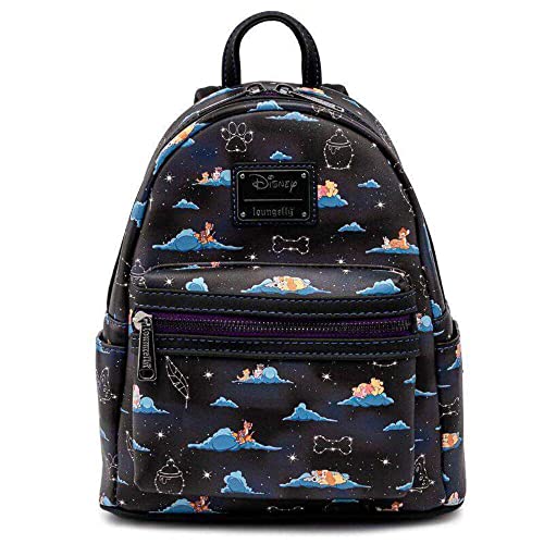 Loungefly Disney Classic Characters Clouds Womens Double Strap Shoulder Bag Purse