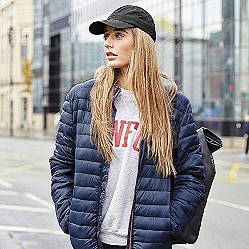 Beechfield Unisex Outdoor Waterproof 6 Panel Baseball Cap (One Size) (Navy Blue)
