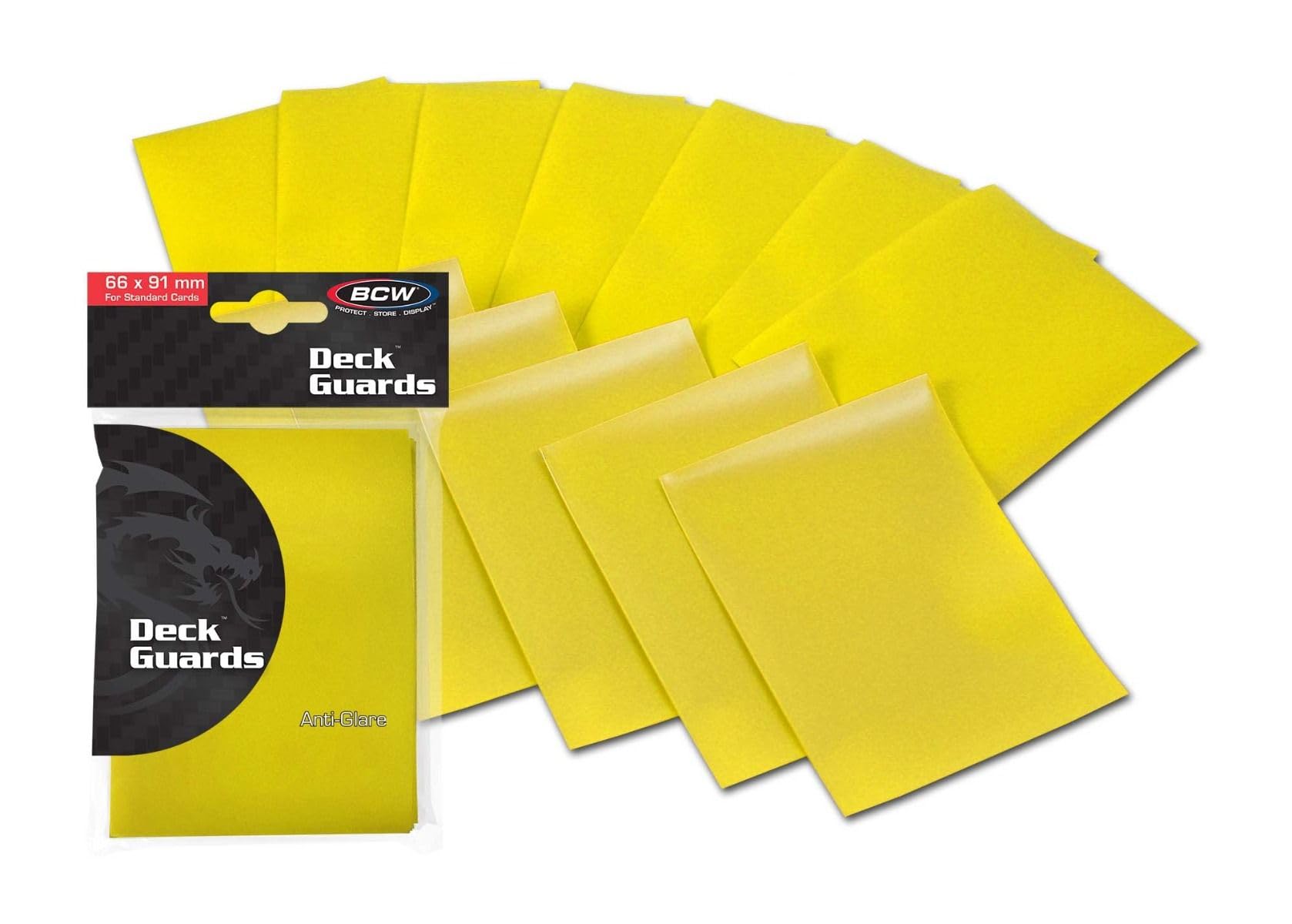 BCW Double Matte Deck Guard Color Combo Pack 400 Count 8 Color Combo - Double Matte Premium Deck Guard Card Sleeves for Trading Cards, Collectable Gaming Cards, MTG cards, L5R, TCG, Basketball