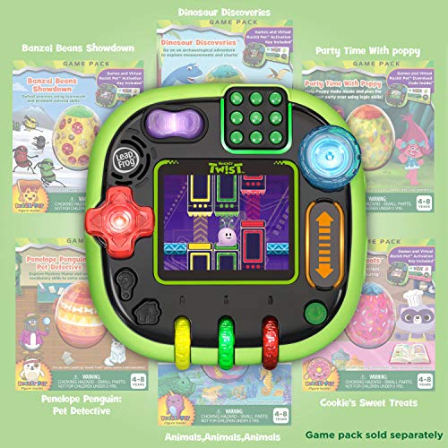 LeapFrog RockIt Twist Handheld Learning Game System, Green