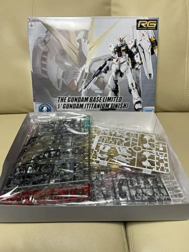 Bandai RG 1/144 ν Gundam Titanium Finish Model kit