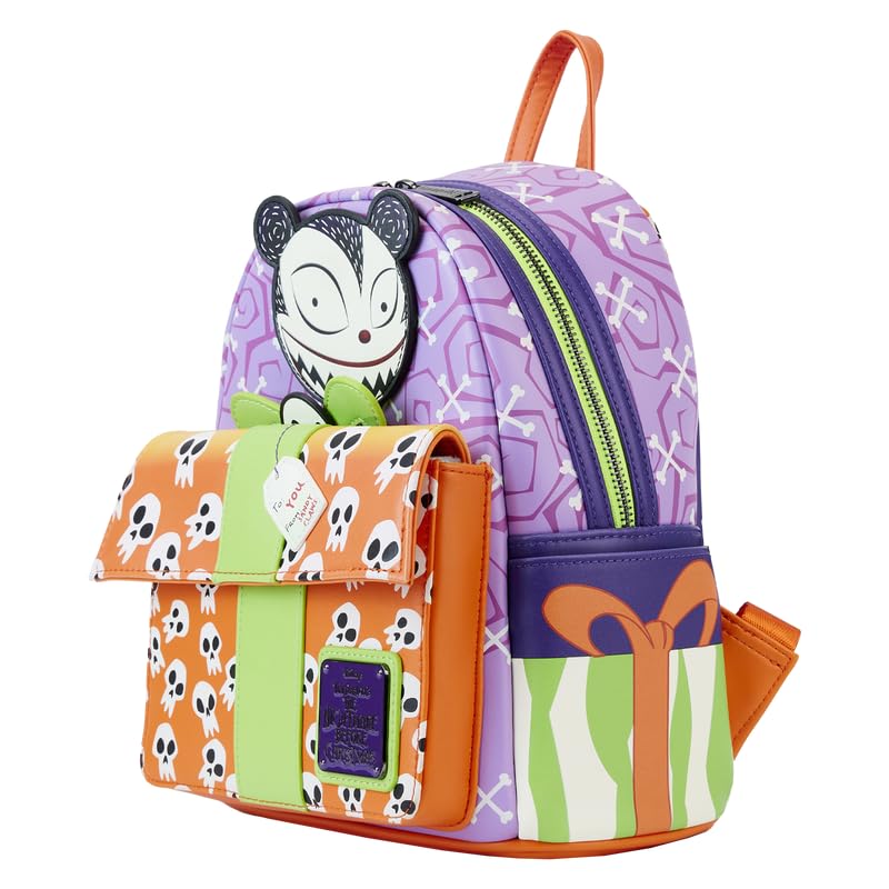 Loungefly Nightmare Before Christmas Scary Teddy Present Double Strap Shoulder Bag