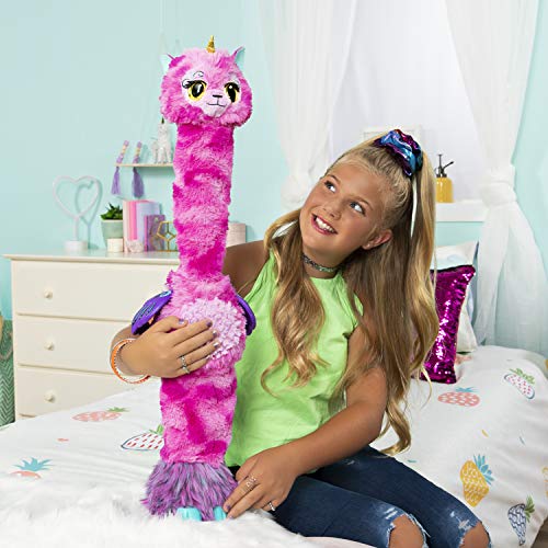 Hatchimals 6046989 - Wow, Llalacorn 32-inch (81.3 centimetres) Tall Interactive Hatchimal with Re-Hatchable Egg (Styles May Vary)