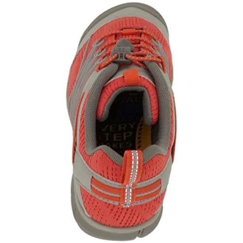 KEEN Kids' Chandler CNX Comfortable Sneakers, Drizzle/Dubarry, 7 Toddler