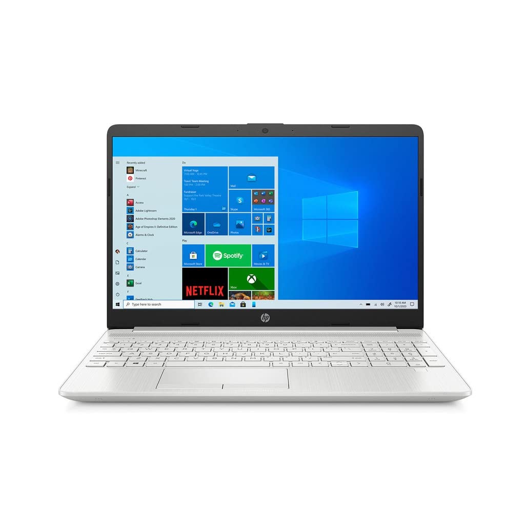 HP 15-GW 15.6'' FHD Laptop AMD Ryzen 5 3500U 2.1GHz 8GB RAM 256GB SSD WiFi BT Windows 10 Home, Silver (Renewed)