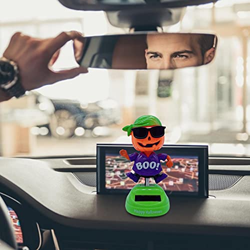 signmeili Solar Car Shaking Head Decoration Car Dashboard Dancing Toy,Desktop Embellishment Car Accessories Dashboard Decorations for Tables, Balconies and Car Interior