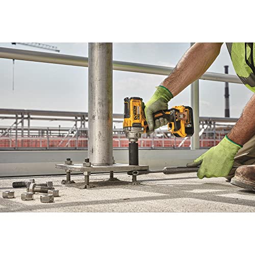 DEWALT 20V MAX XR Impact Wrench, Cordless, 1/2-Inch with Detent Pin Anvil, 330-lbs of Torque, 3,100 IPM, Bare Tool Only (DCF894B)