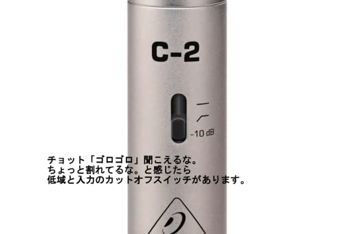 Behringer C-2 2 Matched Studio Condenser Microphones