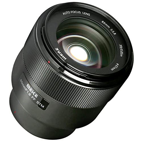 Meike 85mm f1.8 AutoFocus STM Full Frame Lens,Large Aperture Medium Telephoto Fixed Prime Portrait Lens for Fuji X Mount X-Pro2 X-E3 X-T2 X-T10 T20 X-A2 X-E2 X30 X70 X-M1 X-T5 Cameras +mcoCleanCloth