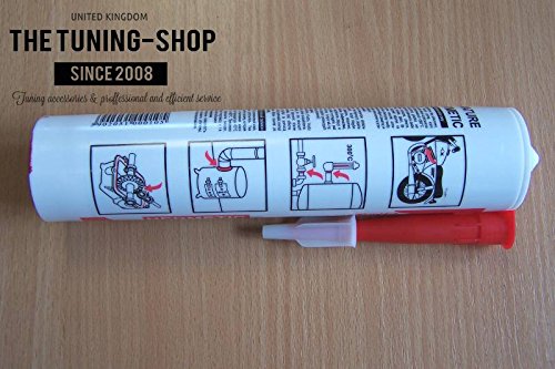 Technicqll Red High Temperature Silicone Adhesive Sealant 300 Ml Heat Resistant 300'C Liquid Gasket