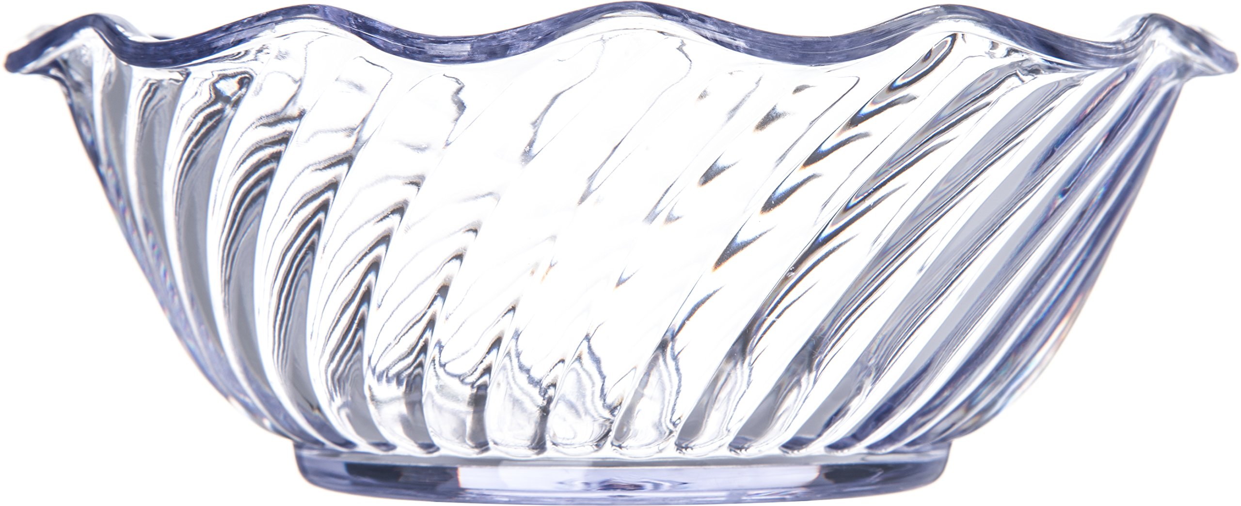 Carlisle FoodService Products 453307 Plastic Dessert Bowls, 13 oz, Clear