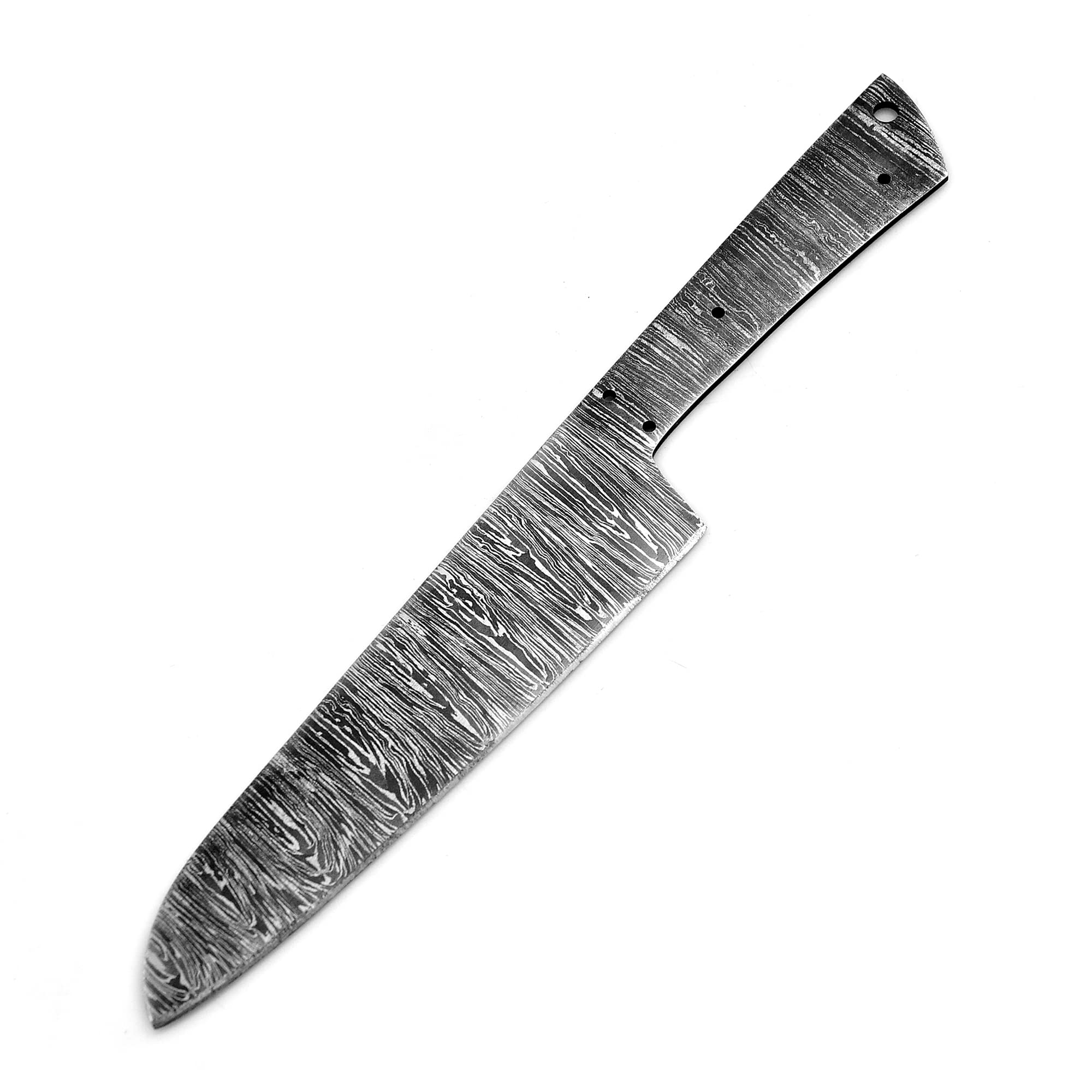 ColdLand 12 Inches knife blanks, Damascus Knife Blank for Kitchen, Professional Kitchen Hand Forged Knife Blanks for Knife Making, Knife Blanks Blade for Chef Knife ZB92