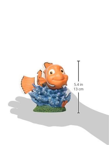Penn-Plax Finding Nemo Resin Ornament, Nemo and Marlin, 6 Inch, Purple (NMR23)
