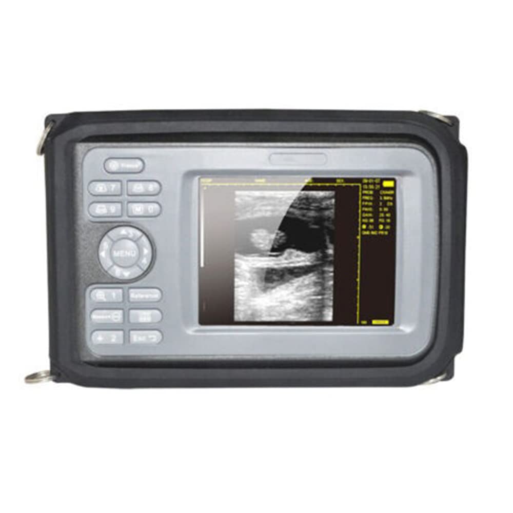 Colilove Vet Ultrasound Machine Portable Digital Handheld Veterinary Ultrasound Scanner with 3.5MHz Convex Probe for Pregnancy Check On Animals