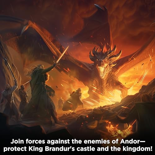 Legends of Andor Board Game | Cooperative Strategy Adventure Game By KOSMOS | Spiel Des Jahres Kennerspiel Winner
