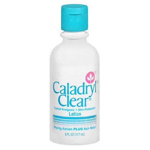 Caladryl Clear Skin Protectant Lotion, 6 Oz by Bausch And Lomb (Pack of 2) Y