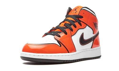 Jordan Youth Air 1 Mid SE GS BQ6931 802 Turf Orange - Size 6Y