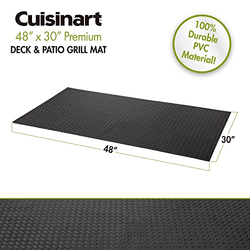 Cuisinart CGMT-300, 65β x 36, 65" x 36", Premium Deck and Patio Grill Mat, 65" x 35"
