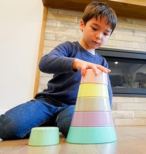 melii Stacking & Nesting Containers with Silicone Lids - 12 Pieces