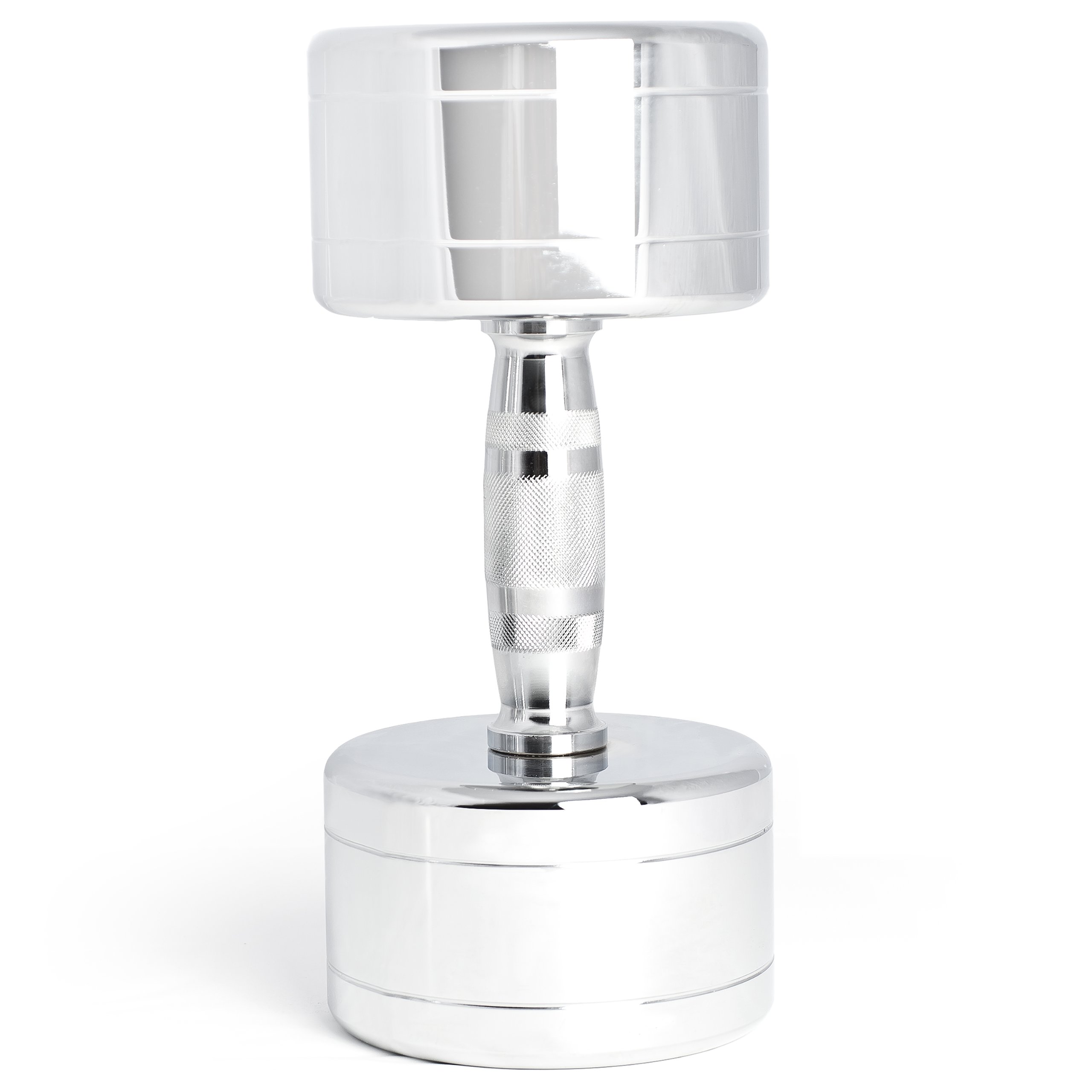 CAP Barbell Chrome Dumbbell with Contoured Handle, 12-Pound