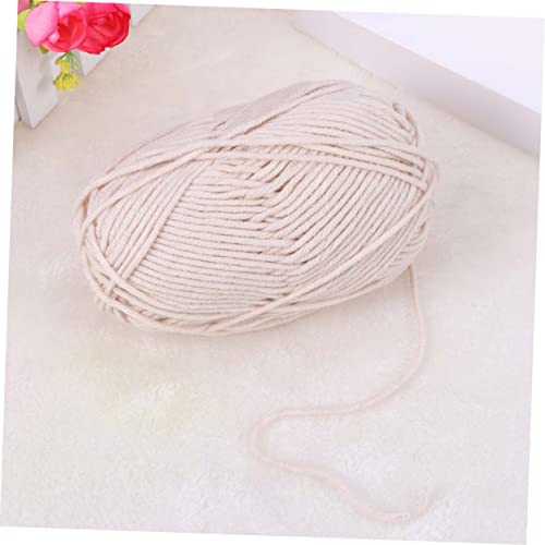EXCEART Chunky Yarn Fuzzy Yarn Knitting Yarn Cone Thick Knitting Yarn Crochet Thread Line Doll Frosting Suite Soft Cotton Yarn for Knitting Yarn Soft Thick Yarn Acrylic Yarn Crochet Kit