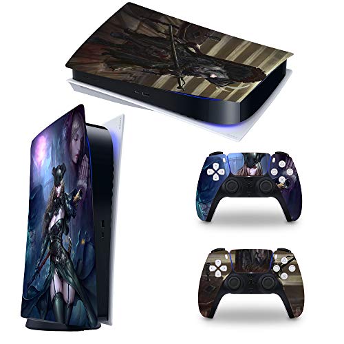 Blood Killer - PS5 Digital Edition Skin Console - PS5 Digital Edition Controller Skin Cover Vinyl Decal Protective
