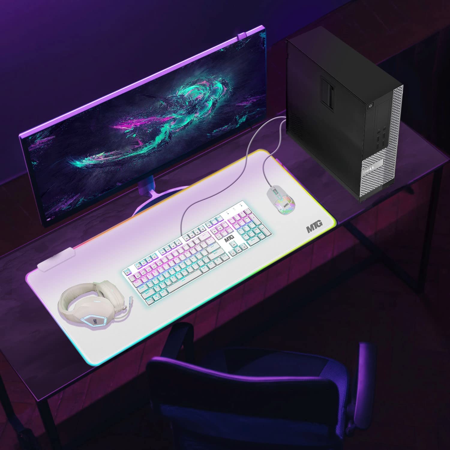 Dell OptiPlex Computer Desktop PC, Intel Core i5 3rd Gen 3.2 GHz, 16GB RAM, 2TB HDD, New MTG 22 inch LED Monitor (Brand Vary), MTG Gaming Kit, WiFi, Windows 10 Pro (Renewed)