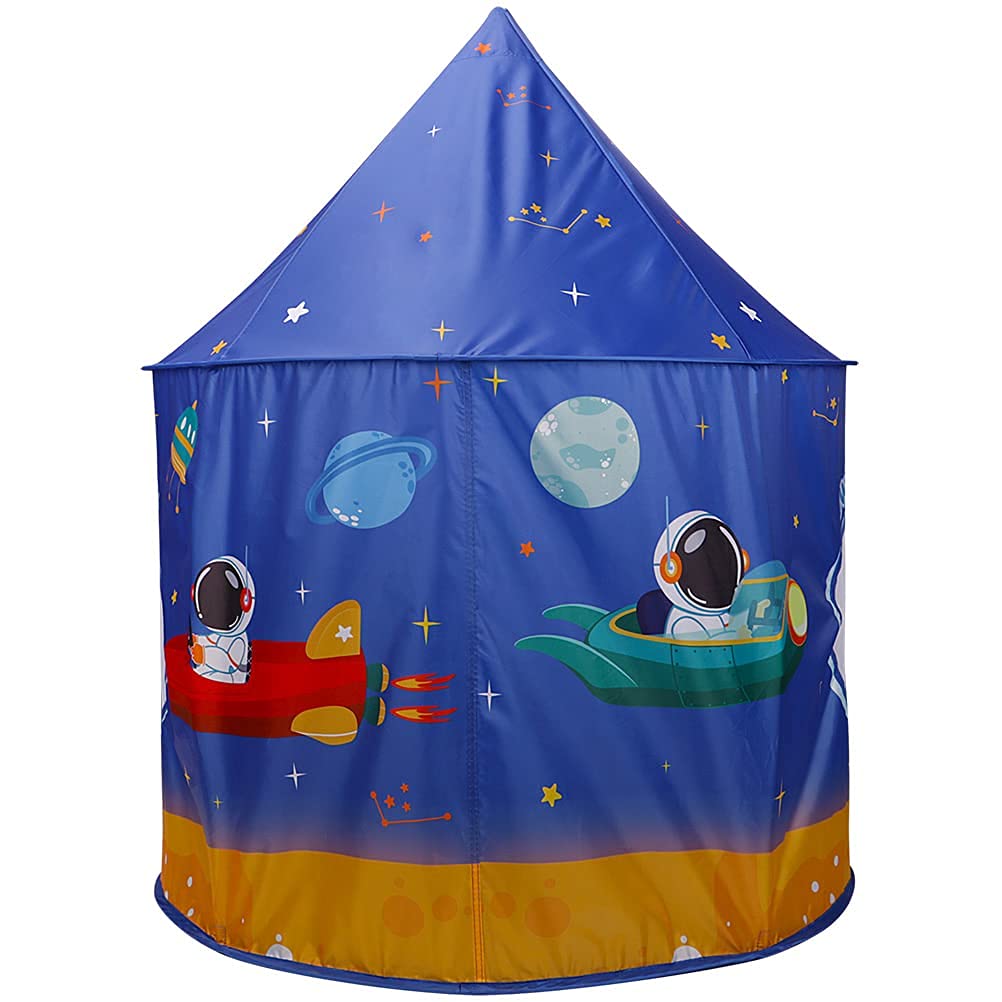 Spaceship Rocket Indoor Kids Play Tent for Boys and Girls (Rocket Ship)