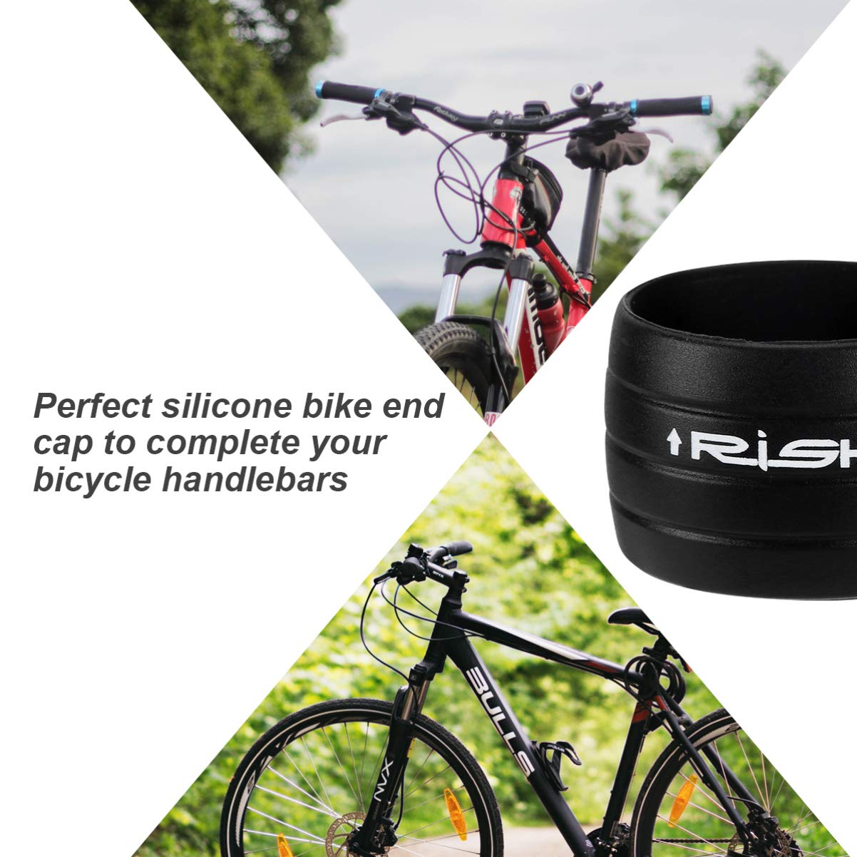 BESPORTBLE 1 Pair Protective case Decorate pu Non-Slip Bike Handlebar Cover Handle Non Skid Tape Adhesive Tape Grip Strap Fixed Sleeve Anti-Slip Strip Bend Handle Handlebar