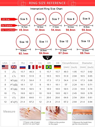 Clear CZ Ring Pure White Tibetan Silver Platinum Color Rings For Women Wedding Band Gift Jewelry 23340 (RD10-11)