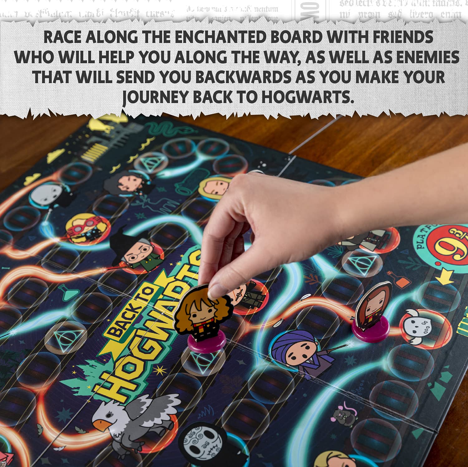 Paladone Back to Hogwarts Board Game | Officially Licensed Harry Potter Merchandise