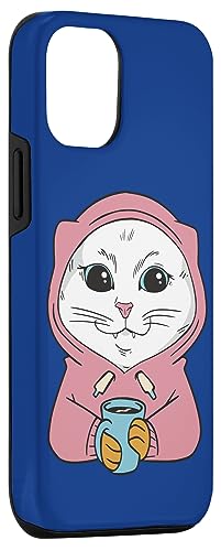 iPhone 13 White Main Coon Cat Outfit For Cat Lover Cats Case